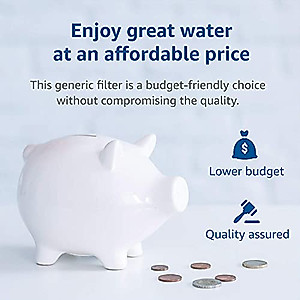 Waterdrop 3US-AF01 Under Sink Water Filter, Replacement for Standard Filtrete® 3US-AF01, 3US-AS01, Aqua-Pure AP Easy C-CS-FF, WHCF-SRC, WHCF-SUFC, WHCF-SUF, NSF/ANSI 42 Certified, Pack of 3