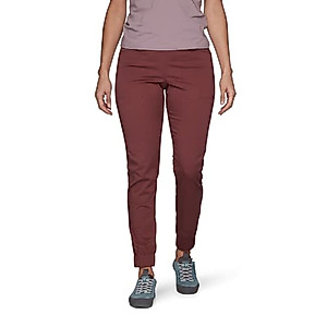 Black Diamond Womens Notion SP Pants Casual Stretch Cotton Pants, Port, Small