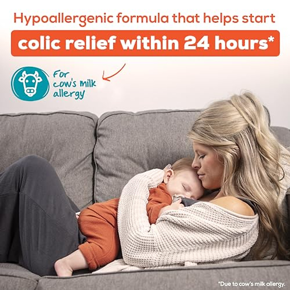 Enfamil Nutramigen Infant Formula, Hypoallergenic and Lactose Free Formula, Fast Relief from Severe Crying and Colic, DHA for Brain Support, 6 Liquid Bottles, 8 Fl Oz