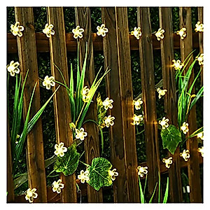 Xiaobei Solar Powered Fairy Lights, Festive String Lights, Waterproof Christmas Lights, Outdoor Garden Lights Home Bedroom Decor, Great Outdoor Lawn Decor for Patio Garden, Yard and Christmas Decor