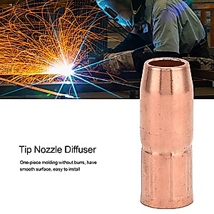 Welding Nozzle, Practical Mig Welder Tips Durable Protective for Soldering