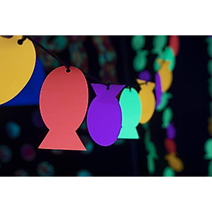 UCreate Neon Art Paper, 5 Assorted Colors, 9" x 12", 20 Sheets