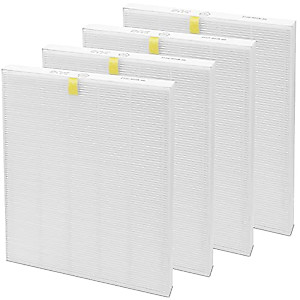 4 Pack C545 True HEPA Replacement Filter S Compatible with Winix C545 Air Purifier, Replaces Winix Filter S 1712-0096-00