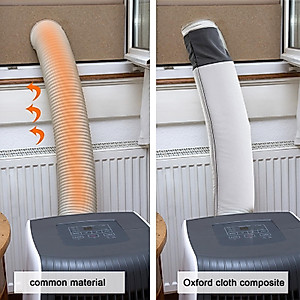 Generic Air Conditioner Hose Cover Wrap - Dust Proof Portable air Conditioner Hose Insulated Cover - Reusable Oxford Cloth AC Hose Insulation Sleeve, 150*15CM, POW88CCU6B57E1TFMGS