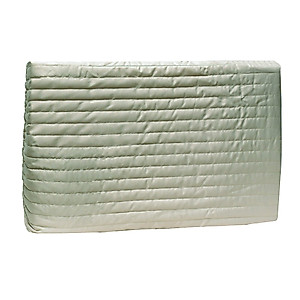 Frost King AC9H Indoor Quilted 2-Piece Standard Air Conditioner Cover 25" wide by 17" tall by 4" deep- Beige