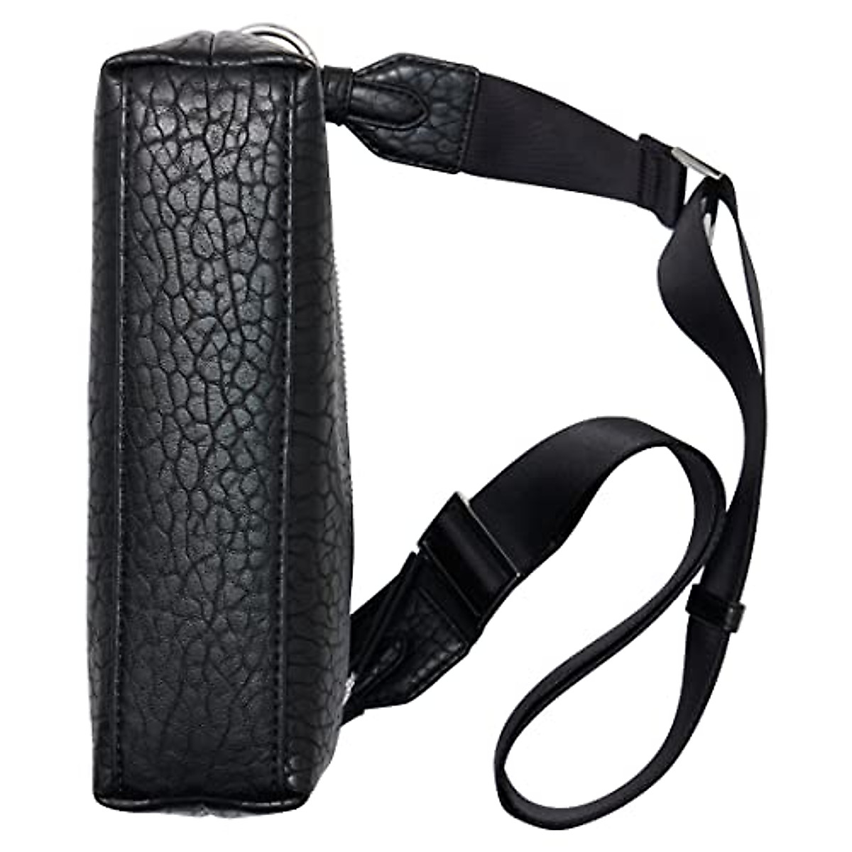 DKNY Gregorio TZ Crossbody, Black/Silver