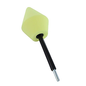 Meguiar's Hot Rims Wheel Polisher Tool - Drill-Powered Attachment for Polishing on Polished, Chrome and Uncoated Wheels - Attaches to Standard Drill - Pair with Your Favorite Metal Polish, 1 Tool