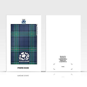 Head Case Designs Officially Licensed Custom Customized Personalized Scotland Rugby Home 2022/23 Kit Leather Book Wallet Case Cover Compatible with OnePlus Nord N20 5G