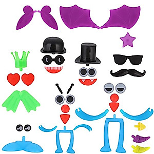 Inxens Play Dough Kit Non-Toxic Play Dough Sets with ABS Plastic Rolling Pins Cutters Accessories Bulk for Boys and Girls Kids Ages 4-8