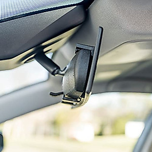 Verivue Mirrors Universal 12 Inch Interior Clip On Panoramic Rearview Car Wide Angle Mirror, Anti Glare, Clear Tint