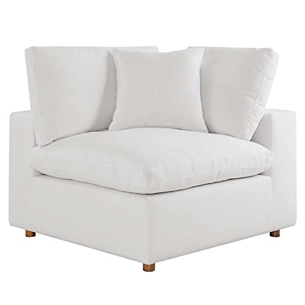 Modway Commix Down-Filled Overstuffed Upholstered 3-Seater Sofa