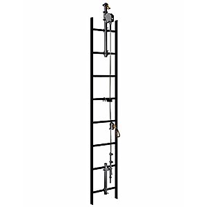 3M Lad-Saf Cable Vertical Safety System 6118050, Galvanized Steel, 50 FT