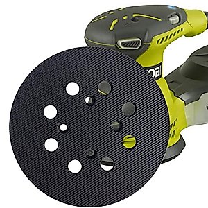 5 Inch Sander Pads for Ryobi Sander, 5" 8-Hole Hook and Loop Replacement Orbital Sanding Pad for Ryobi RS290, RS241, RS240, RS280, RS281, P411 Random Orbit Sanders