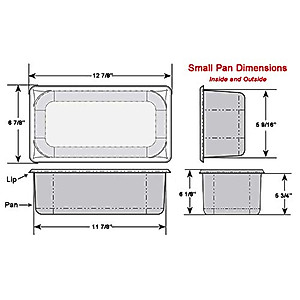 Concession Sinks - Standard Size Electric 3 Compartment with Hot Water for Food Vending Trailer, Hand Wash