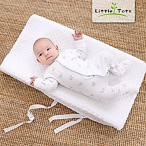 5 Pack Burp Cloths + Minky Changing Pad Cover for Baby Girl Boy, Plush Changing Table Covers Breathable Mink Changing Table Sheets Cover Wipeable