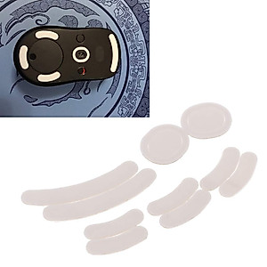 Tebatu Tiger Gaming Mouse Feet Mouse Skate for Logitech G Pro Wireless White Teflon Mouse Glides Curve Edge…