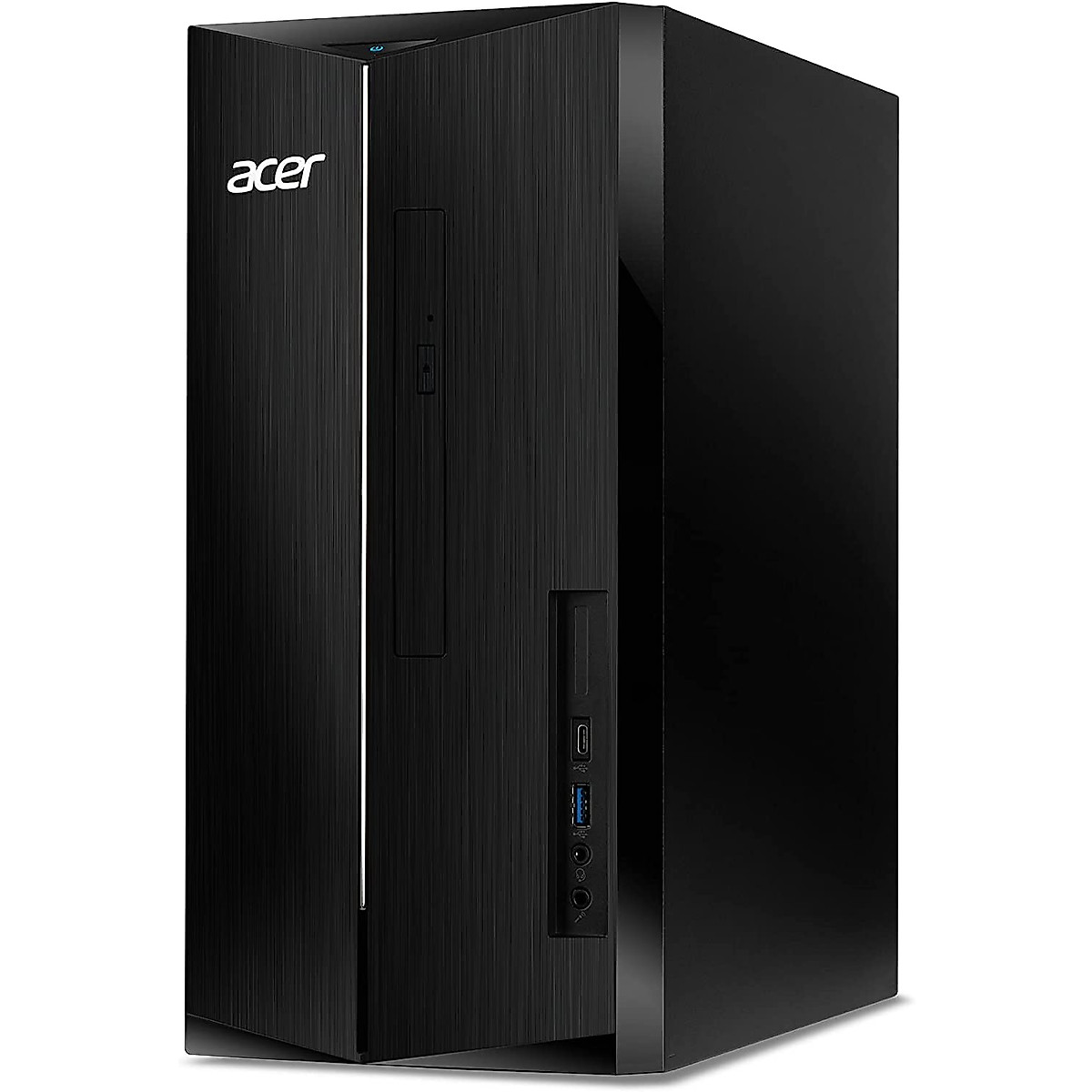 acer Aspire Mini Tower Desktop 2022, 12th Intel i5-12400 6-Core, UHD Graphics, 32GB DDR4 1TB NVMe SSD + 1TB HDD, DVD Writer, WiFi 6, RJ45, HDMI, Windows 10 Pro, COU 32GB USB
