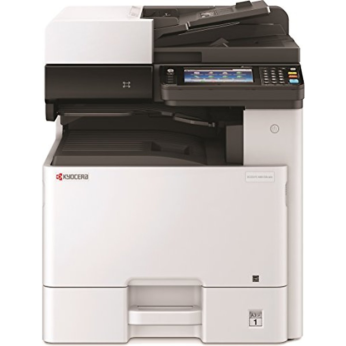 Kyocera 1102P32US0 Model ECOSYS M8130cidn Color A3 MFP Multi-Function Laser Printer (Print/Scan/Copy/Fax), 30 ppm Color, Resolution 600 x 600 dpi Up To Fine 1200 x 1200 dpi, Duplex, HyPAS Capable