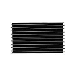 Aluminum Large Heatsink 4.72''x2.72''x1.06'' inch /120x69x27mm Heat Sink Cooling Black Oxide Radiator 22 Fin for Computer LED Power