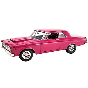1965 Plymouth Belvedere Moulin Rouge Violet Limited Edition to 264 Pieces Worldwide 1/18 Diecast Model Car by Acme A1806510