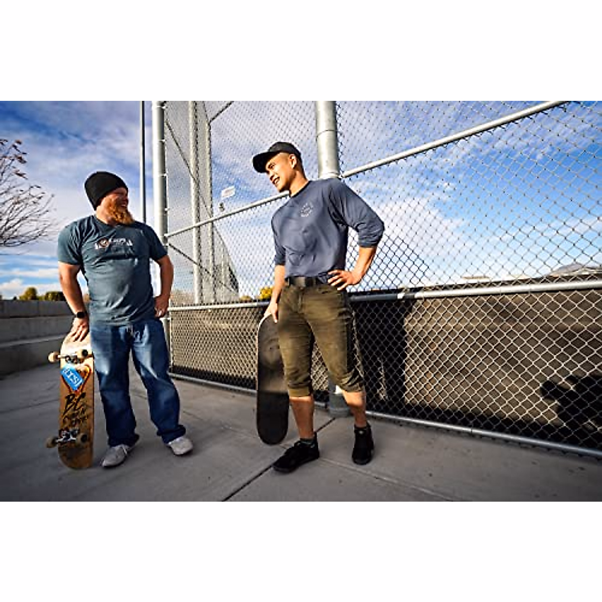 GRIP6 Classic Belt - 1.5-Inch Adjustable Nylon Belts - Versatile Lifestyle and Tactical Belt for Men and Women - Made in the USA (Black) *OLD SIZE*