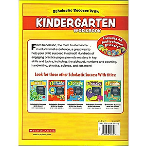 Scholastic Success with Kindergarten Workbook