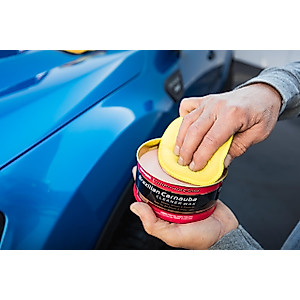 Mothers 05500 California Gold Brazilian Carnauba Cleaner Wax Paste - 12 oz.