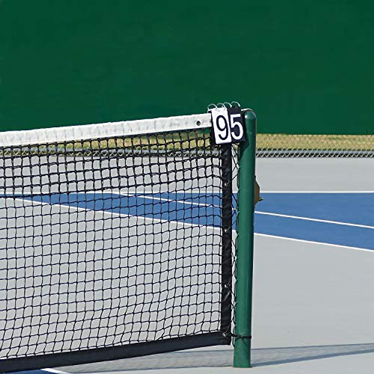 Get Out! Over Net Portable Tennis Game Score Keeper, Numbered Score Board Cards Tracker 0-9 Flip Scorecard Scorekeeper