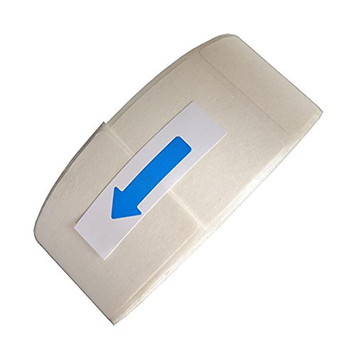 L LIKED Blank White 1 x 2 Inch Dissolvable Labels for Food Rotation Prep roll of 500 (1 Rolls)