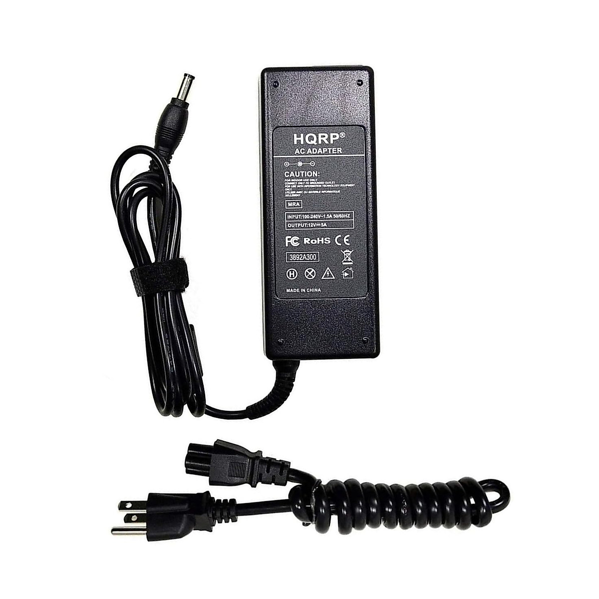 HQRP AC Adapter Compatible with Vizio PA-1051-11 E190MV E220MV M220MV M190MV VM190XVT VM230XVT TV Television Power Supply Cord Adaptor + Euro Plug Adapter