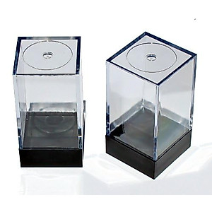 Chessex Plastic Figure Display Box | Medium Tall | 2-Pack