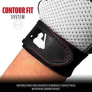 Franklin Sports Youth Teeball Batting Gloves - Youth Flex - Kids Batting Gloves for Teeball, Baseball, Softball - Black/White - Small (21205F1)