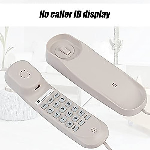 Telephone Syrisora Waterproof Hotel Business Telephone Extension No Caller ID for Hotel Family Bathroom