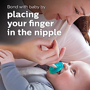 Philips AVENT Soothie Pacifier, 0-3 Months, Green, 4 Pack, SCF190/41