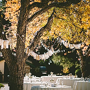 LED Globe String Lights Outdoor G40 25Feet with 27 LED Shatterproof Clear Globe Bulbs (2 Spare), Warm White Connectable Patio Lights for Backyard Garden Pergola Tents Gazebo Party Decor,Black Wire