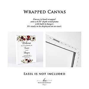 Personalized Greenery Bridal Shower Welcome Sign, Customized Baby Shower Baptism Celebration Welcome Board, Large Custom Poster