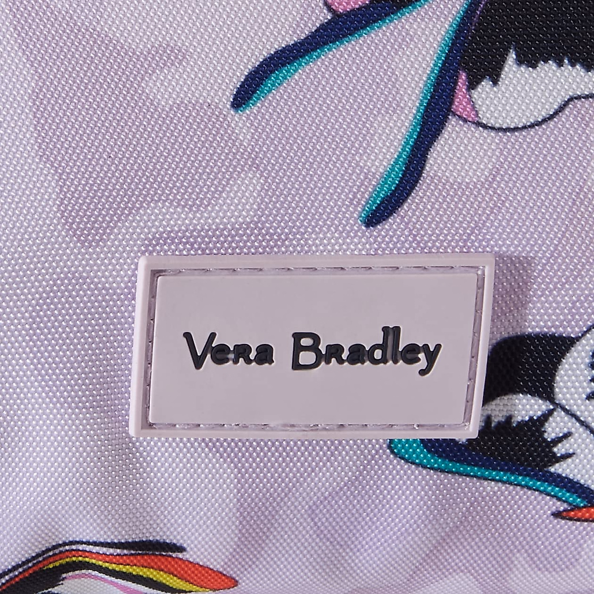 Vera Bradley Women's Recycled Lighten Up Reactive Hipster Crossbody Purse, Rain Forest Leaves, One Size