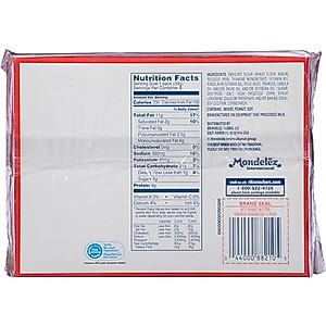 RITZ Peanut Butter Sandwich Crackers, 48 Snack Packs (6 Boxes, 8 Crackers Per Pack)