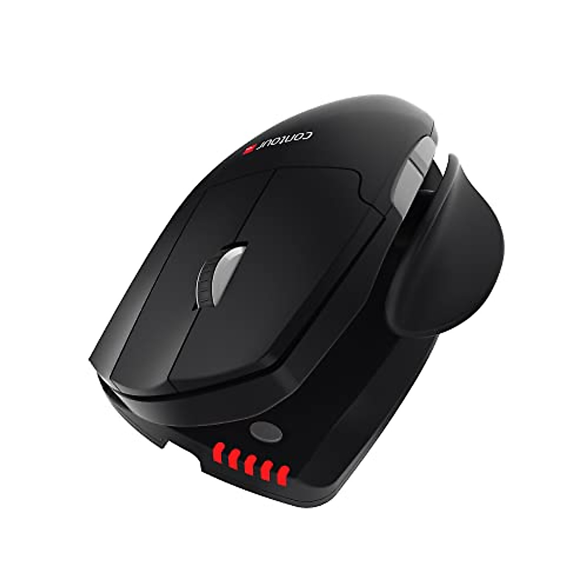 Contour Design Unimouse Mouse Wireless - Wireless Ergonomic Mouse for Laptop and Desktop Computer Use - 2.4GHz Fully Adjustable Mouse - Mac & PC Compatible - (Right-Hand)