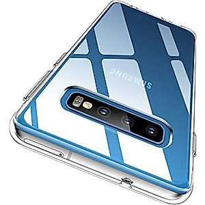 Rayboen Case for Samsung Galaxy S10, Crystal Clear Case Designed Shockproof Cover Thin Phone Protective Case for S10 4G