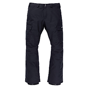 Burton Men's Cargo Pant Regular Fit, True Black W21, Medium