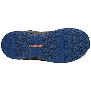 Merrell unisex child Altalight Low Hiking Sneaker, Grey/Orange, 4.5 Big Kid US