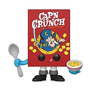 Funko Pop! Vinyl: Quaker - Cap'n Crunch Cereal Box
