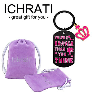 ichrati Inspirational Gifts for Women, Teen Girls Trendy Keychain, Bar-bie Movie Fans Stuffs, Keep Calm Girly Key Ring Accessories for Women, Barb Keychain Gifts for Best Friends