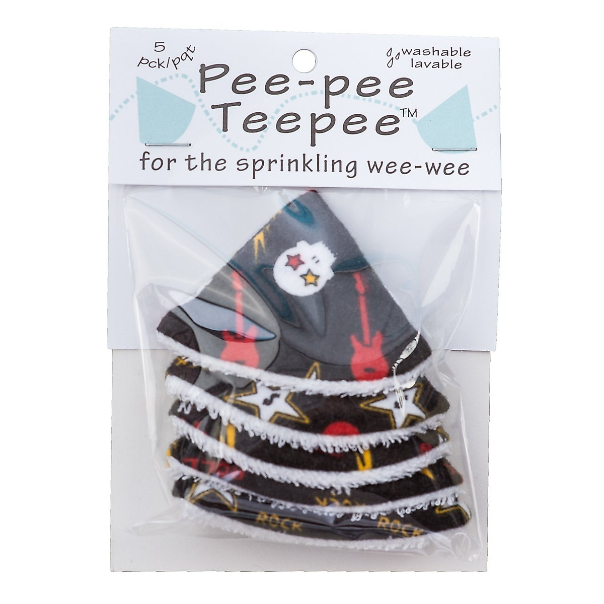 Pee pee Teepee Skulls Black Cello Bag, Rock & Roll