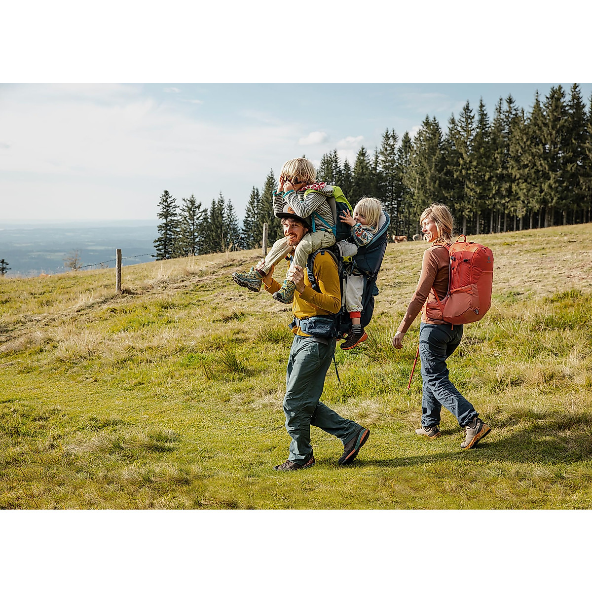 Deuter Kid Comfort Child Carrier and Backpack - Midnight