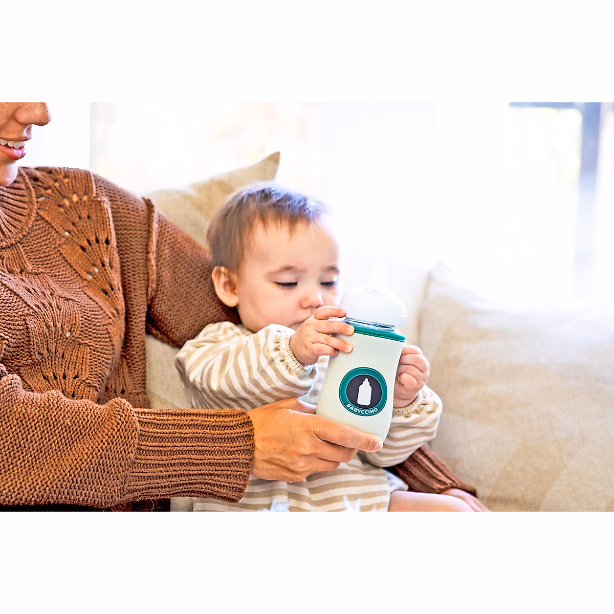 Kanudle Glass Baby Bottle Sleeve Covers for 8 oz Philips Avent | Adjustable Sleeves | Heat and Cold Retention | Neoprene - Panda, Koala, Monkey | Non Slip Grip | Set of 3 (Panda, Koala, Monkey)