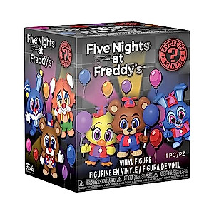 Funko Mystery Mini: Five Nights at Freddy's (FNAF) Security Breach - Bonnie The Rabbit - 12 Pieces PDQ - Collectible Vinyl Figure - Gift Idea - Official Merchandise - for Kids & Adults and Display