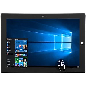 Microsoft Surface 3 Tablet, Intel Atom x7 x7-Z8700, 1.6 GHz, 4 GB, 64 GB SSD, Windows 10, Silver, 10.8"