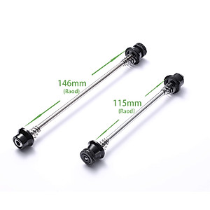 Hex Locking Skewer M5 Hex Head Anti Theft Quick Release Secure Lock Skewers Set Cycling Wheels Locking